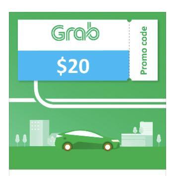 Grab car voucher $20, Tickets & Vouchers, Vouchers on Carousell