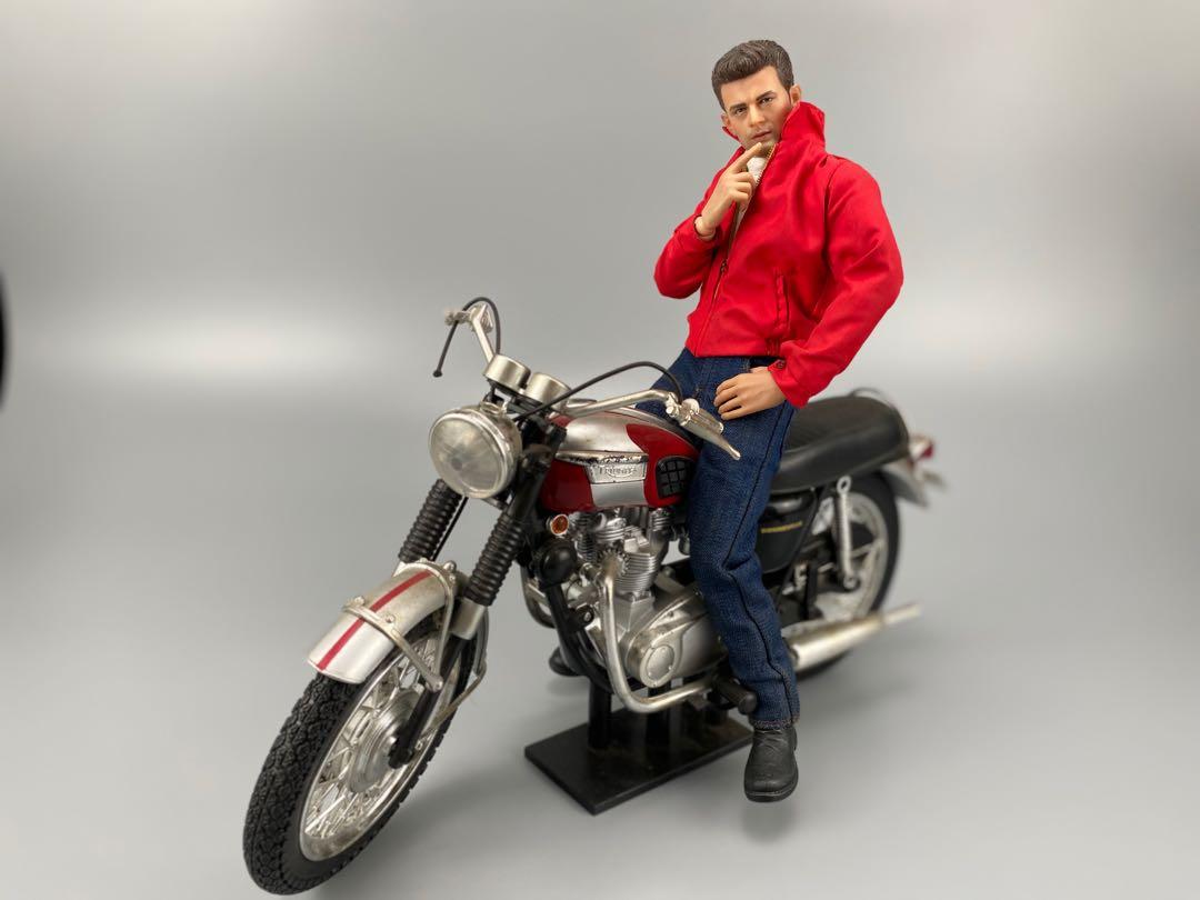 Hot Toys - M icon Series 07 - James Dean (Red Jacket Ver.) 12'' Action ...