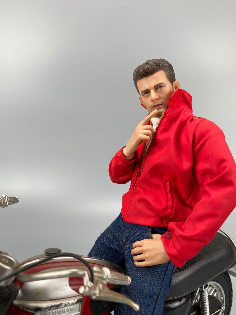 Hot Toys - M icon Series 07 - James Dean (Red Jacket Ver.) 12'' Action ...