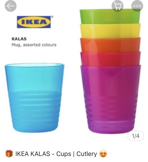 Ikea Kalas Mug, Babies & Kids, Nursing & Feeding, Weaning & Toddler ...
