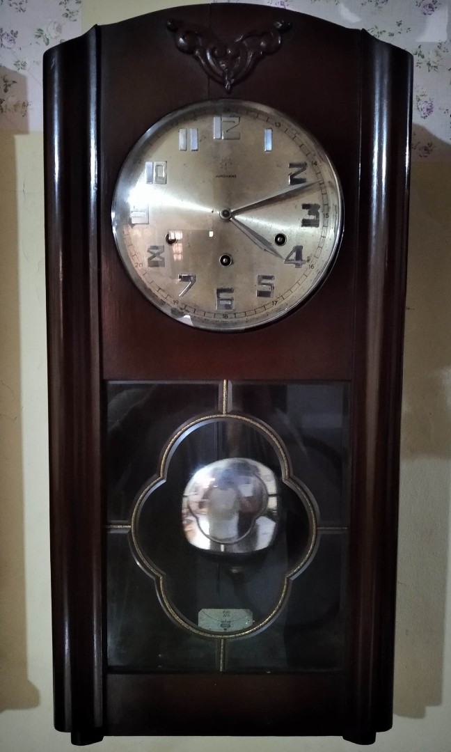 Jam Dinding Antik / Junghans W64, Antik, Jam & Perhiasan di Carousell