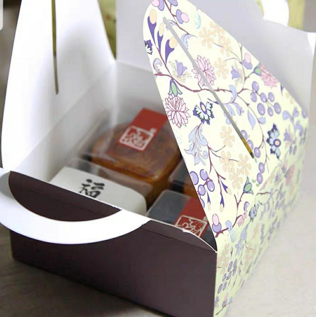 Korean / Japanese Style Cake / Mooncake / Gift Box, Cupcake, Christmas ...