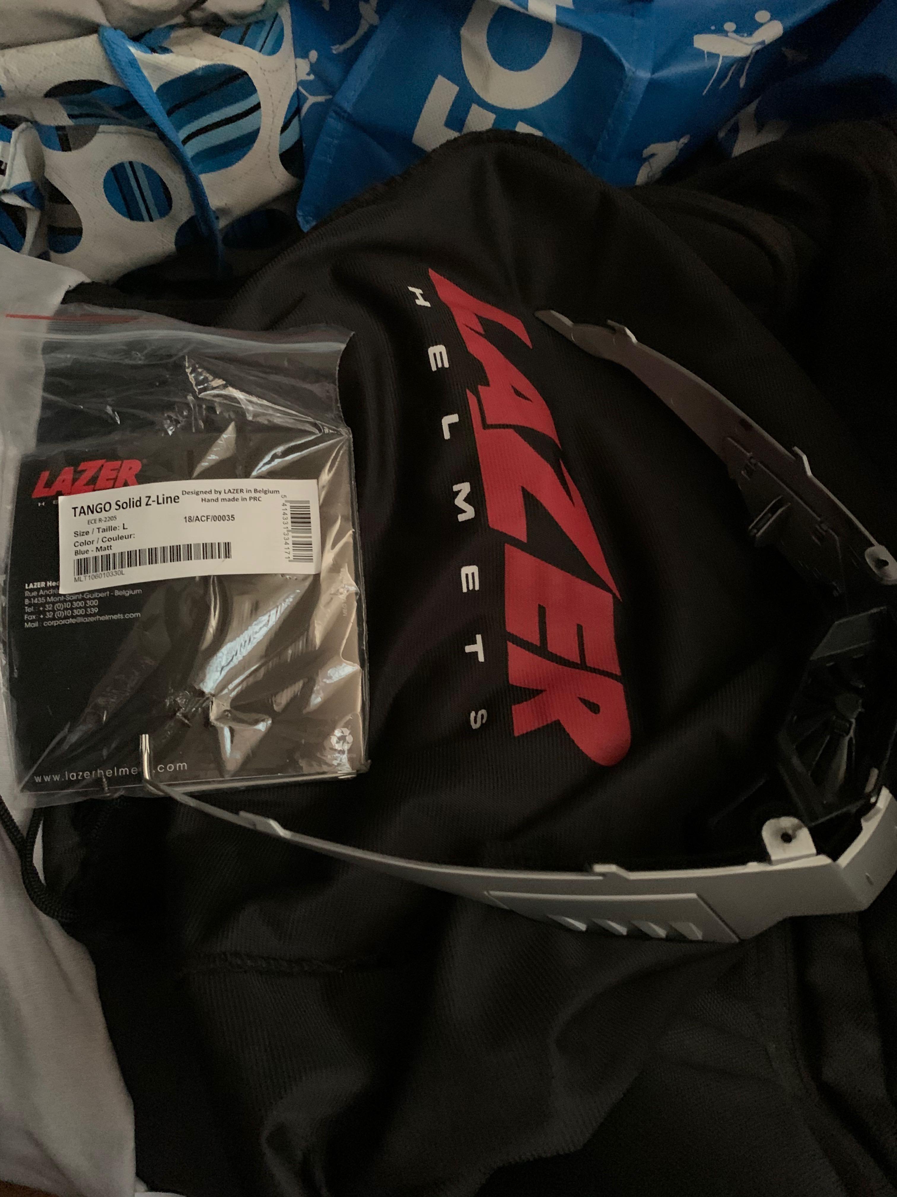 Lazer Helmet model: Tango SR, Motorcycles, Motorcycle Apparel on Carousell