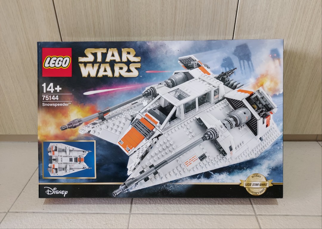 Lego 75144 UCS star wars Snowspeeder T-47 Airspeeder Zev Senesca Will ...