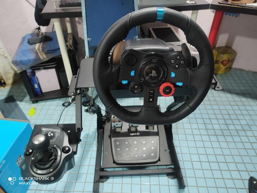 Logitech G29 Driving Force Race Wheel + Shifter, Video Gaming, Gaming ...