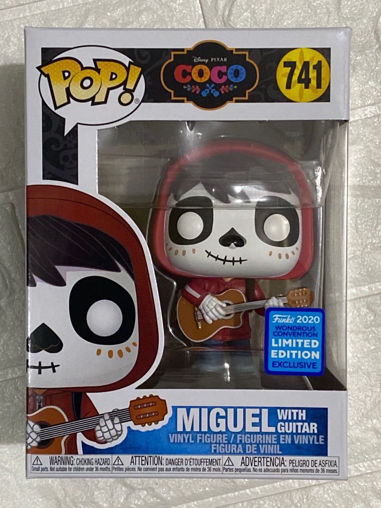 Miguel w/ Guitar WonderCon Funko Pop, Hobbies & Toys, Toys & Games on ...
