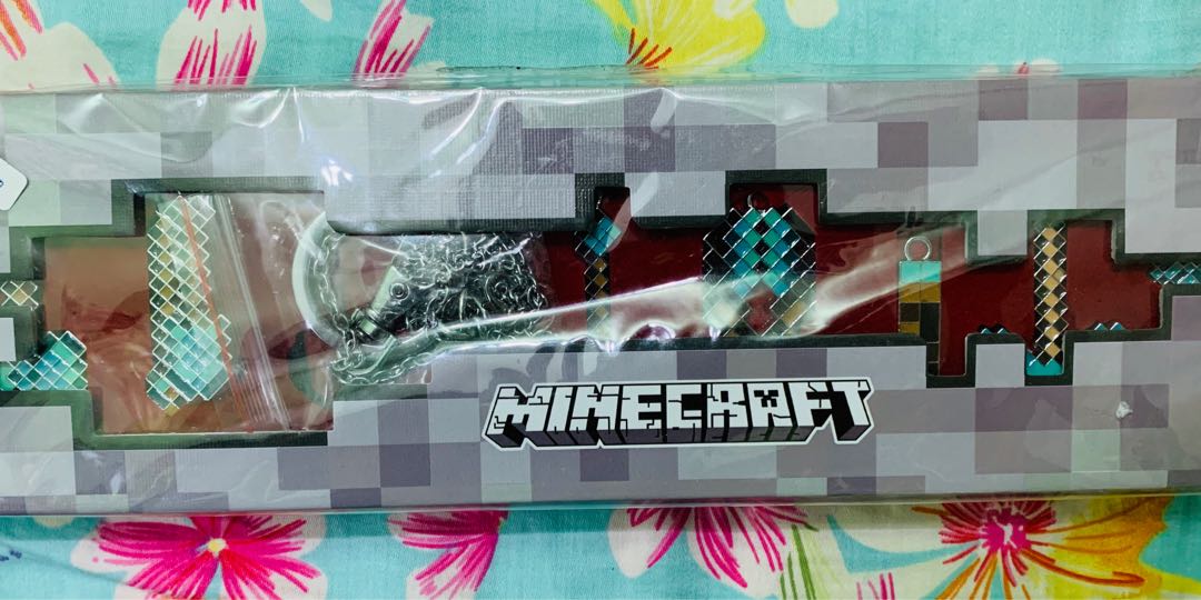 Minecraft Keychain Set, Hobbies & Toys, Toys & Games on Carousell