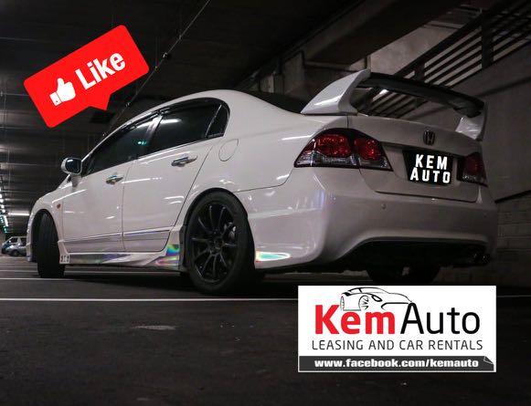 Modded Honda Civic 1.6M FD4 manual Type R bodykit Drift Racing Exhaust ...