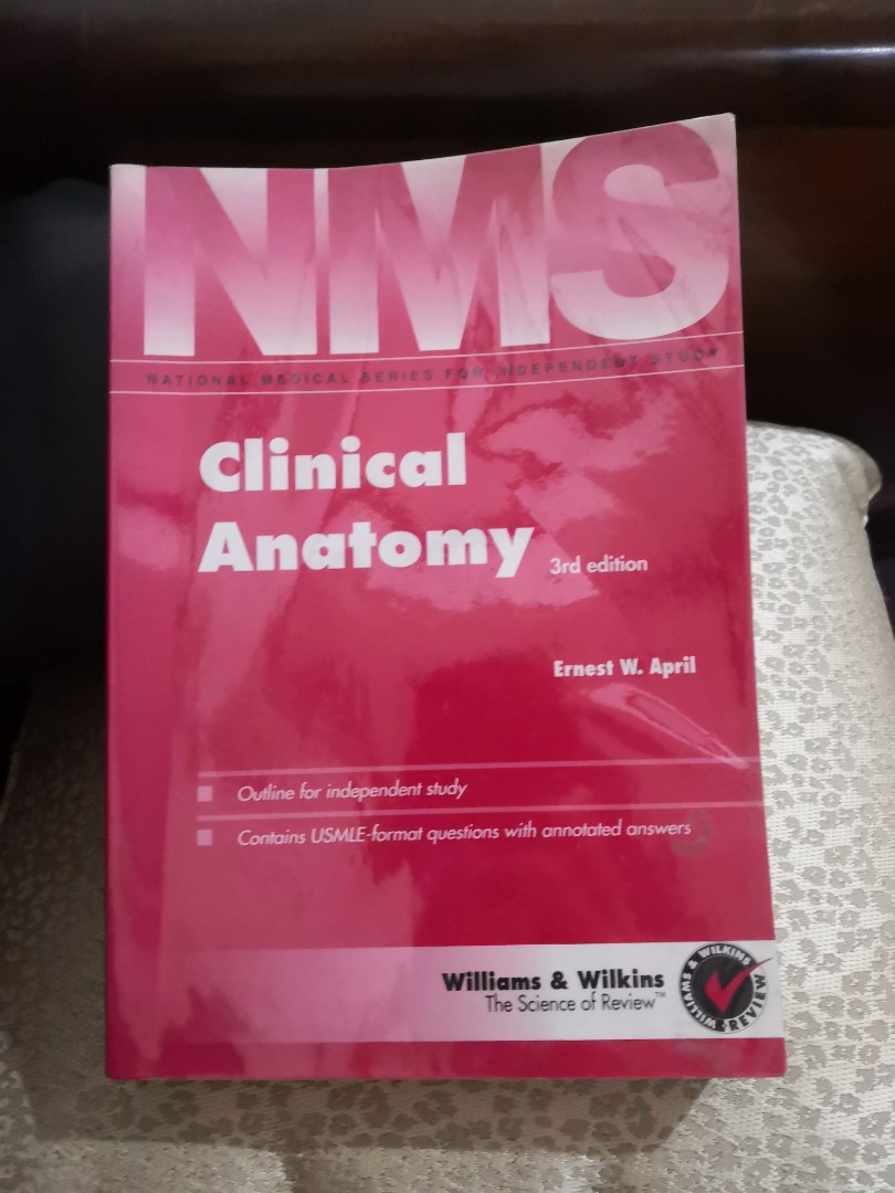 NMS anatomy reviewer, Hobbies & Toys, Books & Magazines, Textbooks on ...