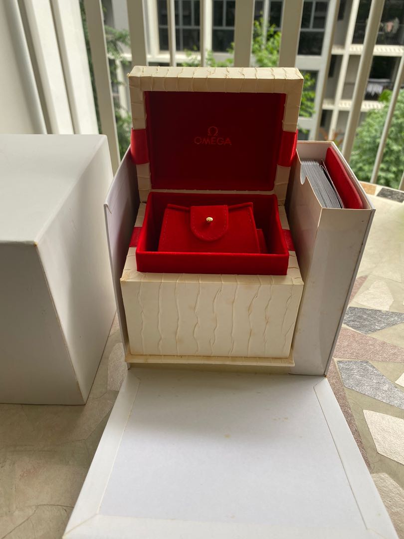 Omega watch box, Women's Fashion, Watches on Carousell