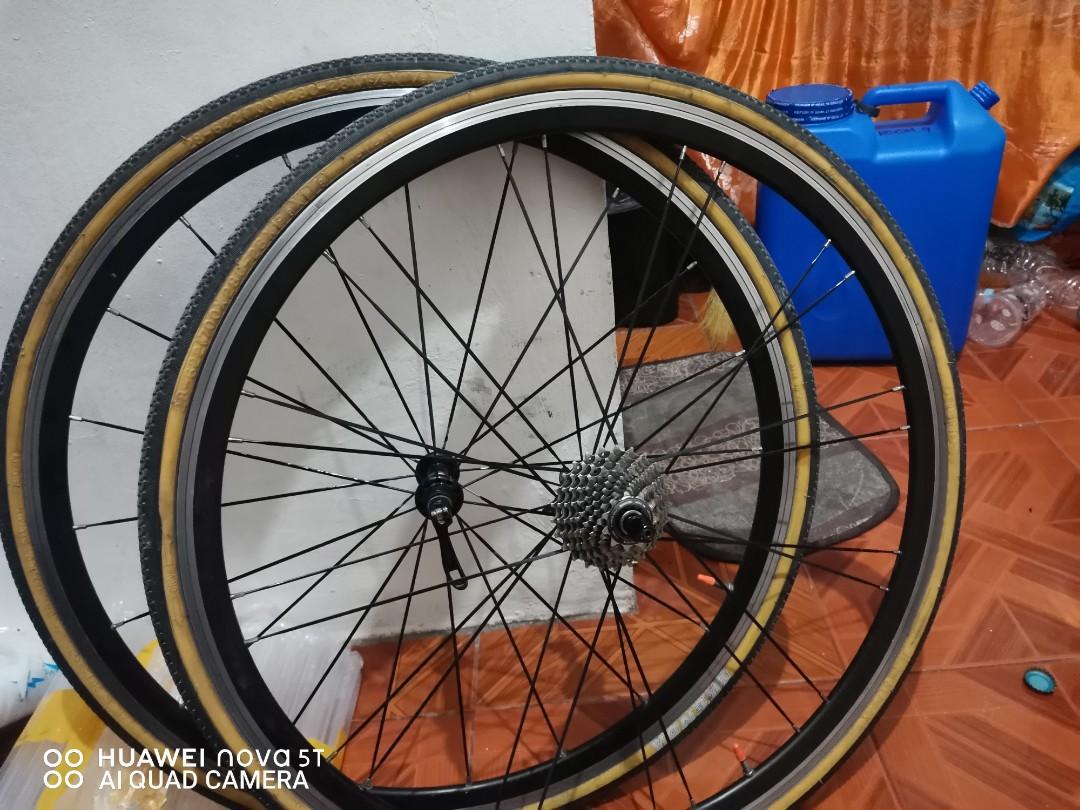 Origin 8 RH10 Wheelset Ultegra Cogs Kenda Tire, Sports Equipment ...