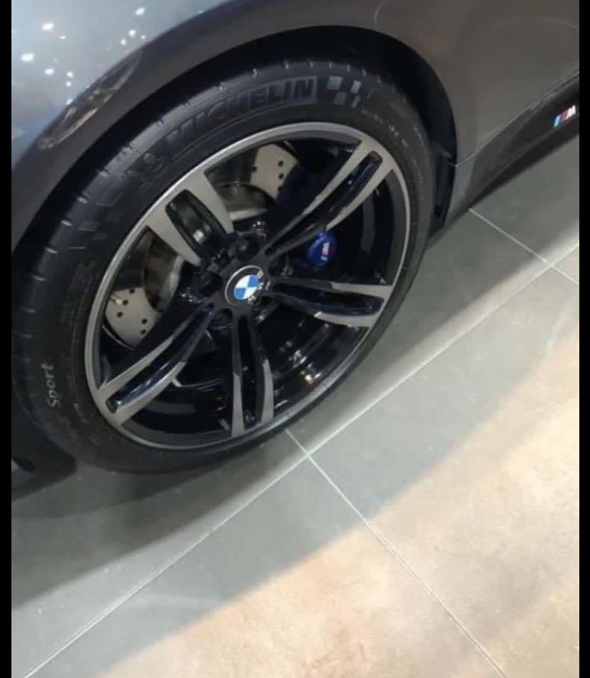 Original BMW M4 Sports Rims, Car Accessories, Tyres & Rims on Carousell