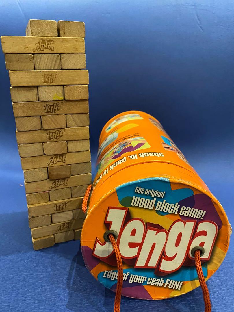 Original Jenga, Hobbies & Toys, Toys & Games on Carousell