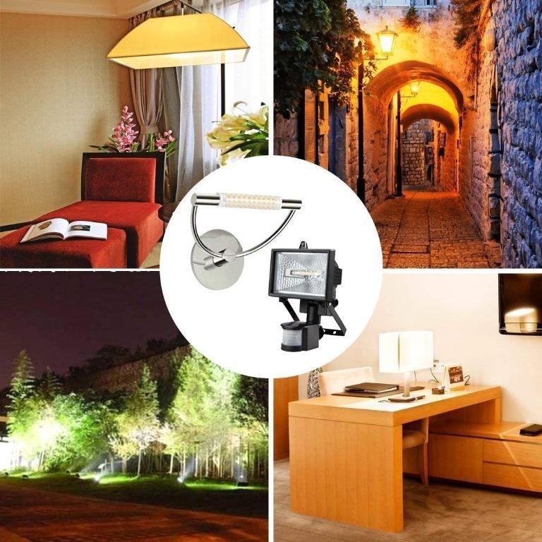 PHKVH R7S LED Bulb 78mm 5W Double End Linear Reflector Lamp, Furniture ...