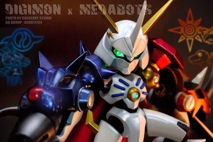 [PO] CRESCENT STUDIO Digimon x Medabots Statue Omnimon, Hobbies & Toys ...
