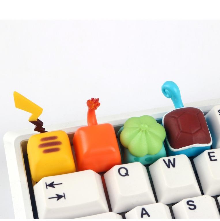 [PO] Customized Mechanical Cute & Funny Pokemon tail Keycap, Computers ...