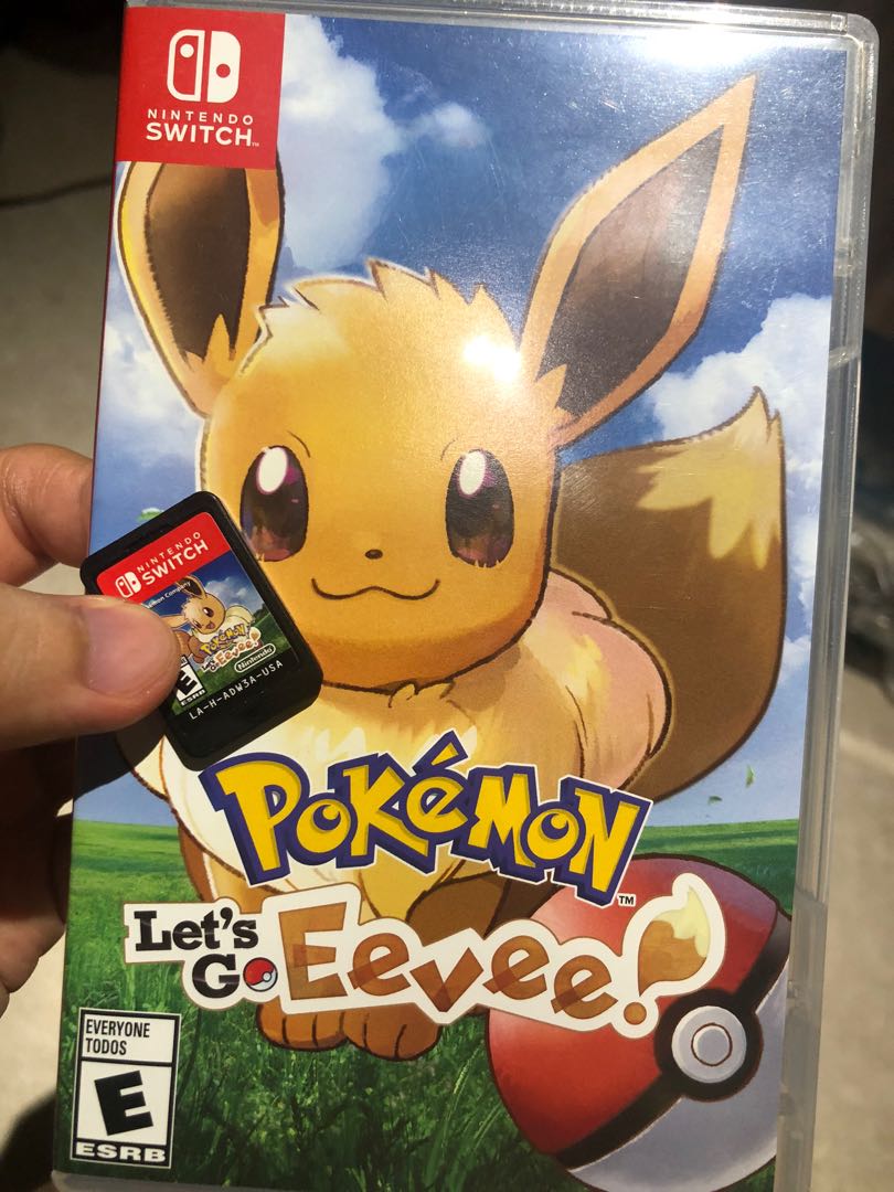 Pokemon Let’s Go Eevee Switch Game, Video Gaming, Video Games, Nintendo ...
