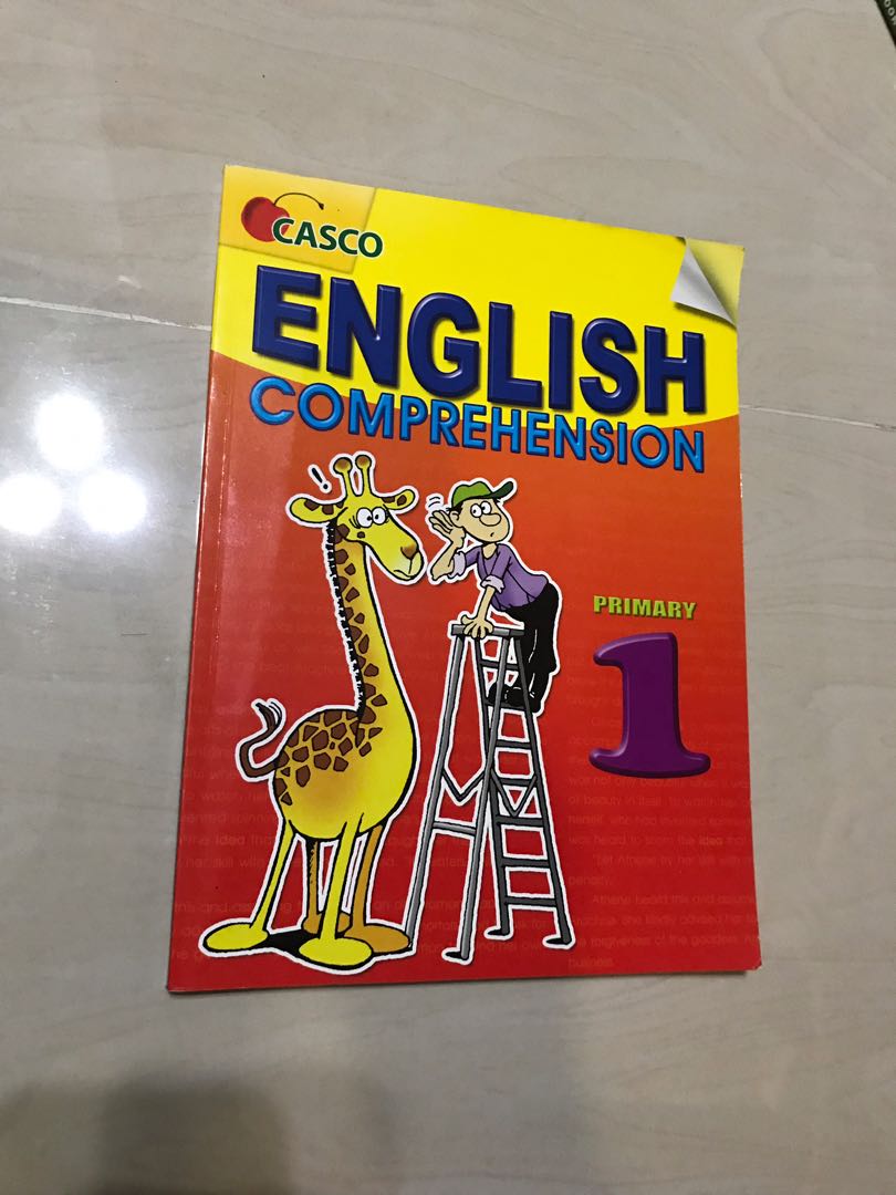 Primary 1 English Comprehension assessment, Books & Stationery ...
