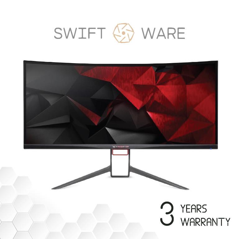 【Same Day Delivery】Acer Predator Gaming X34P Pbmiphzx Curved 34 Inch ...