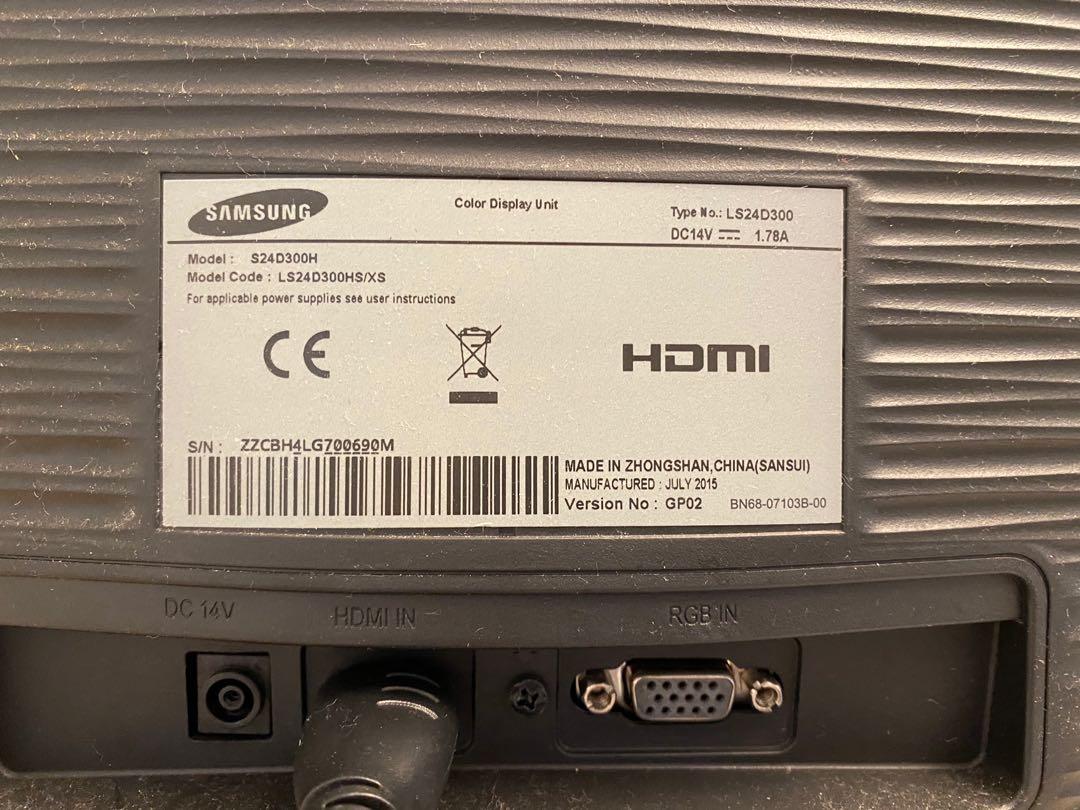 Samsung Computer Monitor, Computers & Tech, Parts & Accessories ...