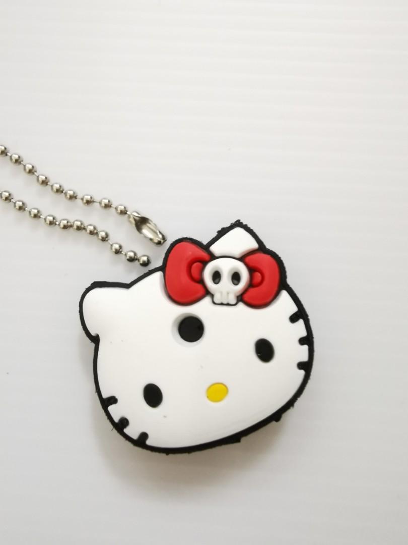 Sanrio Hello Kitty Key Cover - Skull Bow Tie, Everything Else on Carousell