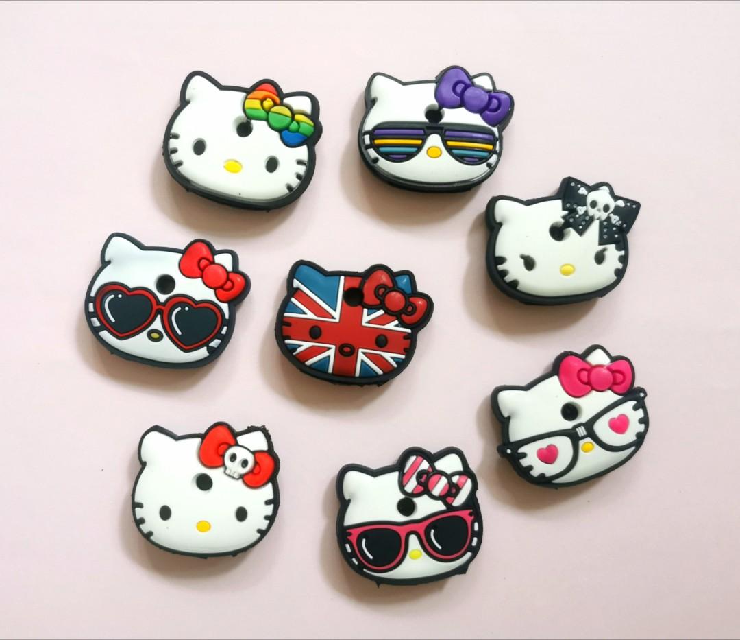 Sanrio Hello Kitty Key Cover - Skull Bow Tie, Everything Else on Carousell
