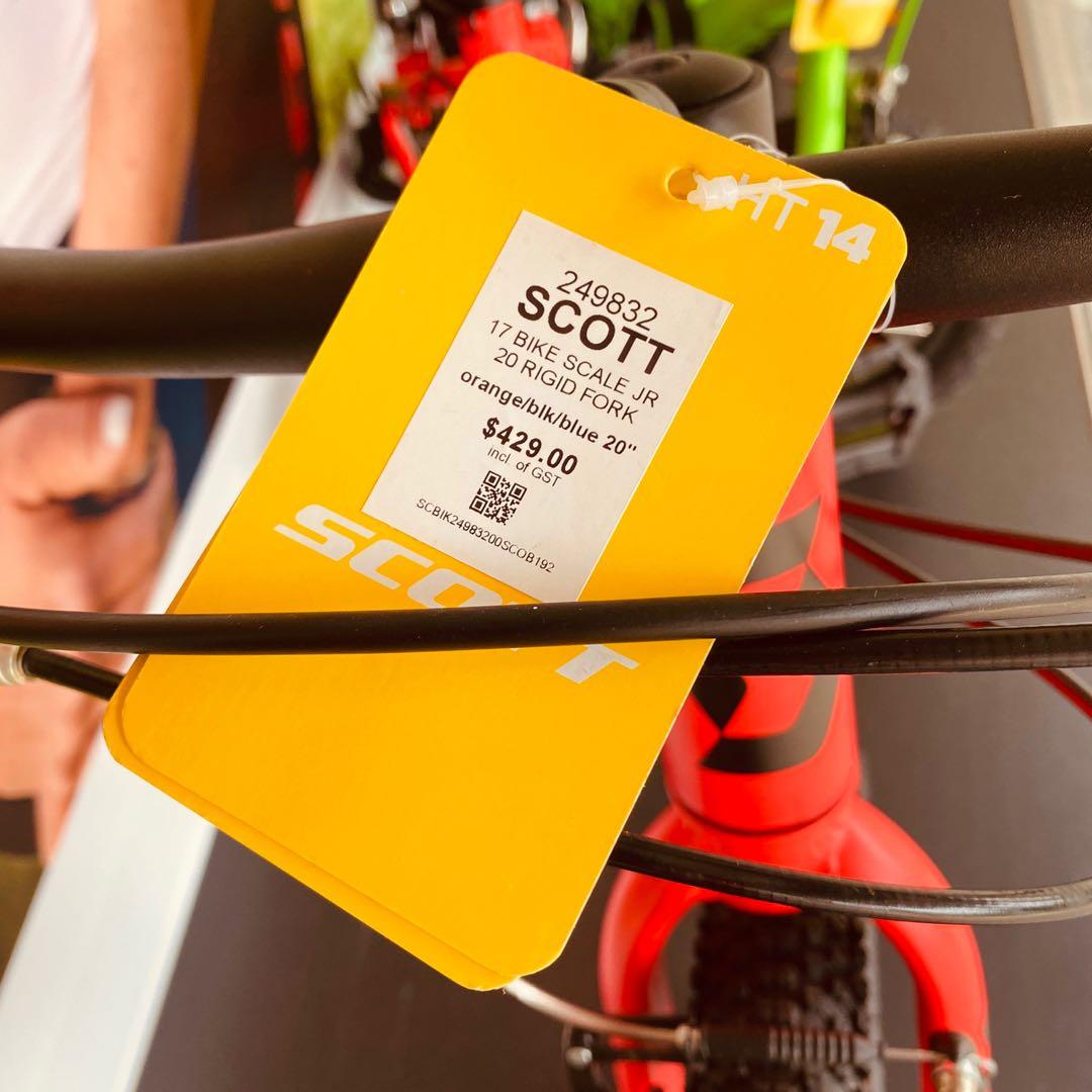 Scott Scale 20” Rigid Fork Kids Bike, Sports Equipment, Bicycles ...