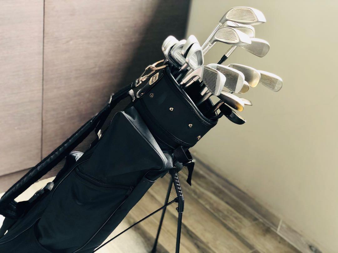 Total of 20 Clubs- complete Set of Spalding Golf (Perimeter weighted ...