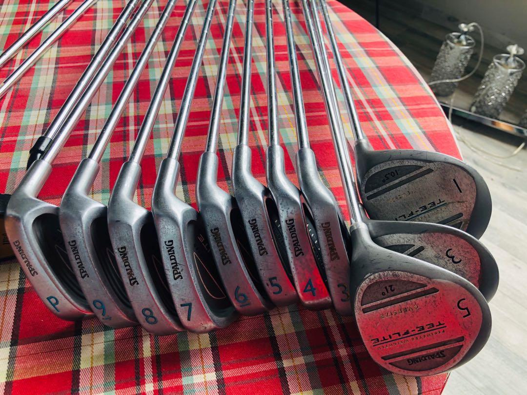 Total of 20 Clubs- complete Set of Spalding Golf (Perimeter weighted ...