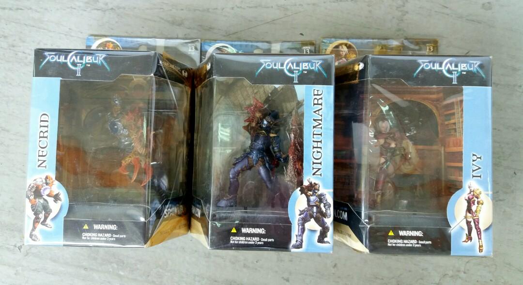 Soul Calibur II: Necrid, Nightmare & Ivy, Toys & Games, Bricks ...