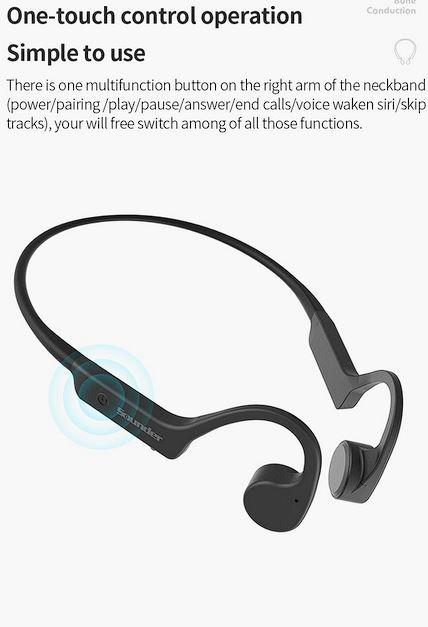 Sounder X3 bluetooth bone conduction headphone, Sports Equipment ...