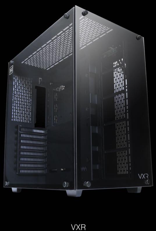 TECWARE VXR / VXC PREMIUM TG ATX GAMING CHASSIS ( BLACK / WHITE ) ( TEC ...