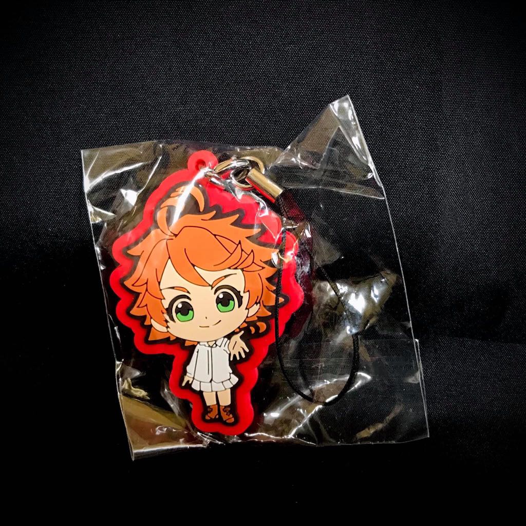 The Promised Neverland Emma rubber strap 2.2” - Php 280, Hobbies & Toys ...