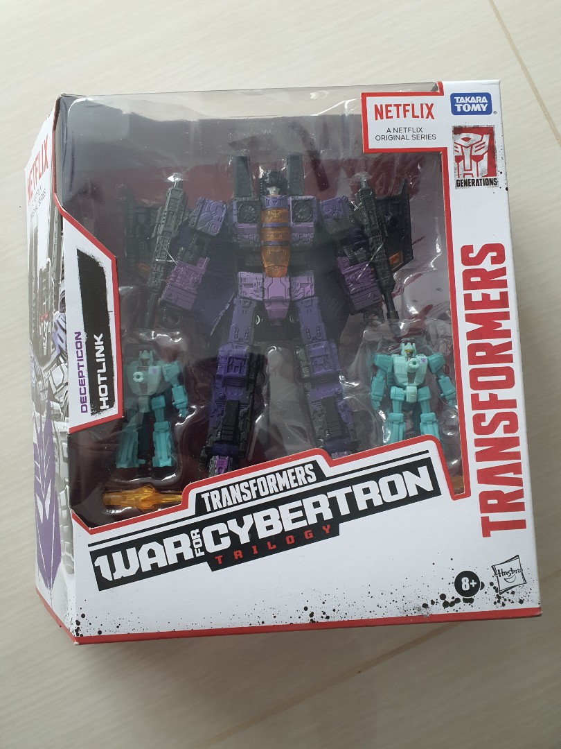 ***Update* Transformers War for Cybertron Netflix Hotlink, Hobbies ...