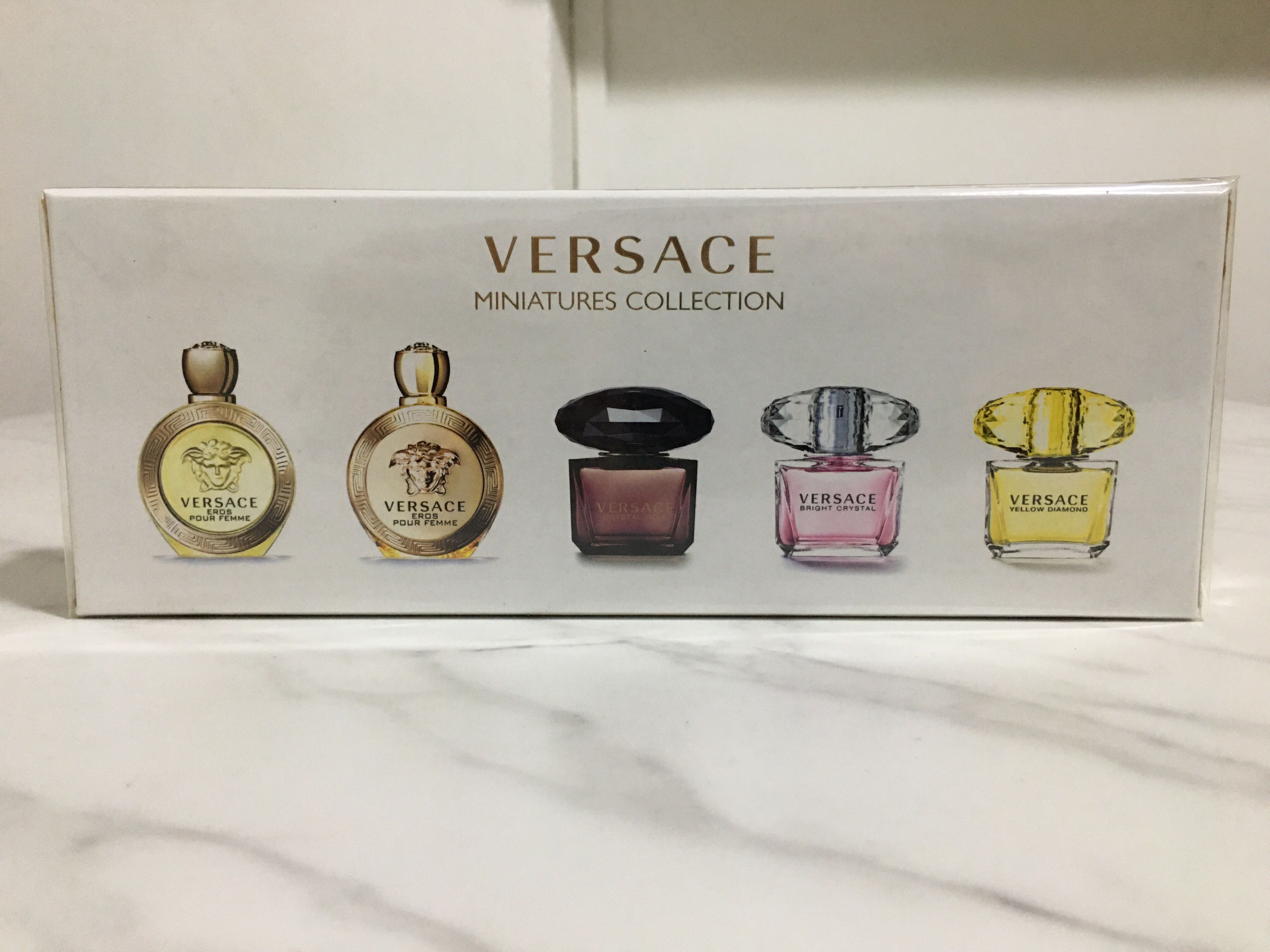 Versace Miniatures Collection 5ml x 5, Beauty & Personal Care ...