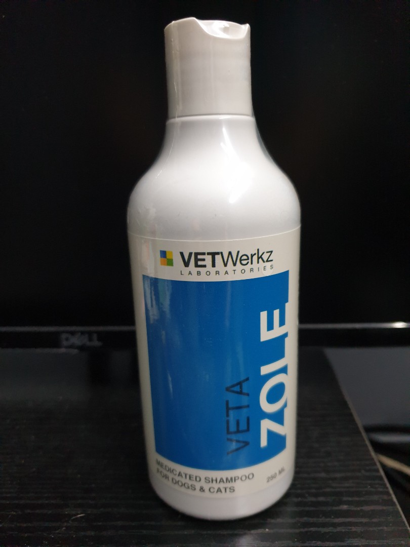 VETA ZOLE medicated shampoo for dogs and cats, Pet Supplies, For Dogs ...