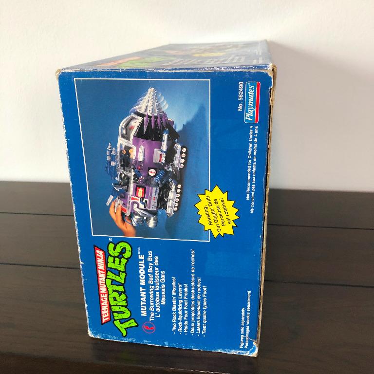 VINTAGE Teenage Mutant Ninja Turtles Mutant Module vehicle with ...