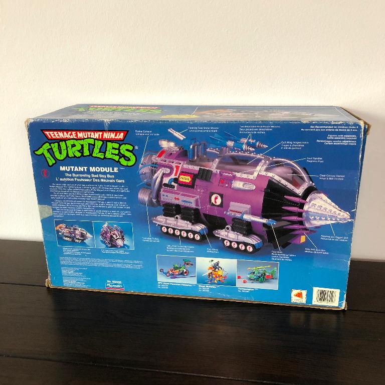 VINTAGE Teenage Mutant Ninja Turtles Mutant Module vehicle with ...