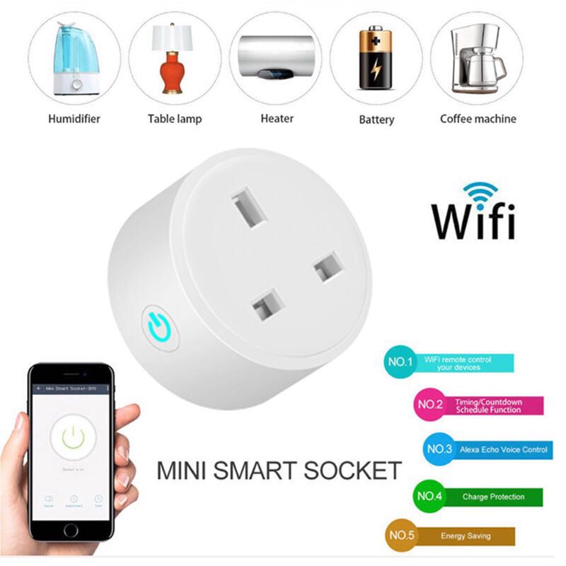 WIFI Smart Power Socket (On/Off Scheduling), TV & Home Appliances ...