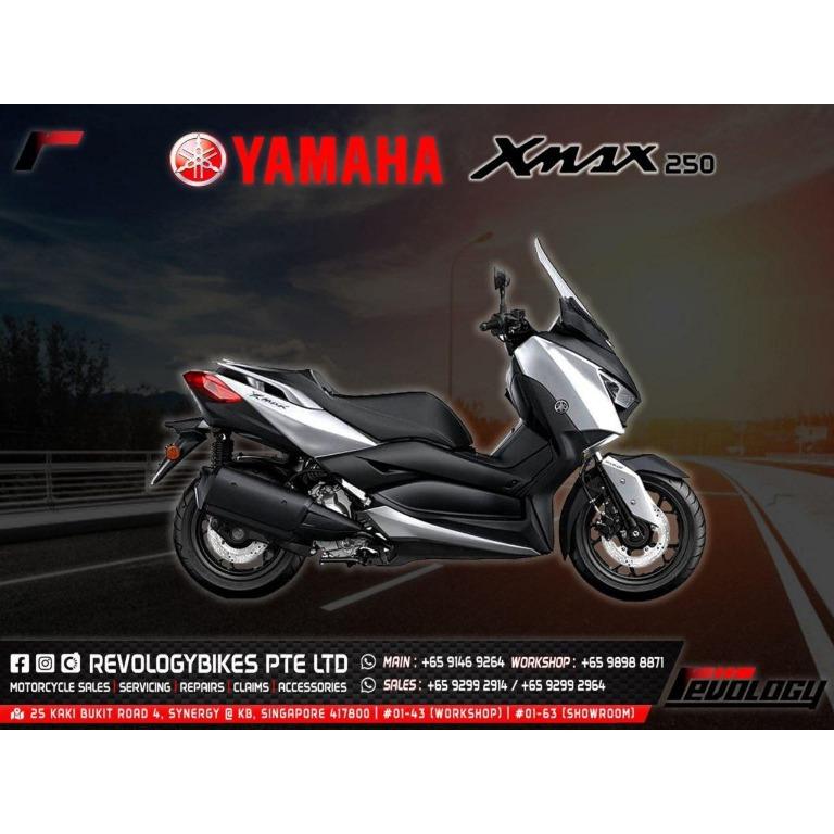 YAMAHA XMAX 250 SILVER 2020, Motorcycles, Motorcycles for Sale, Class ...