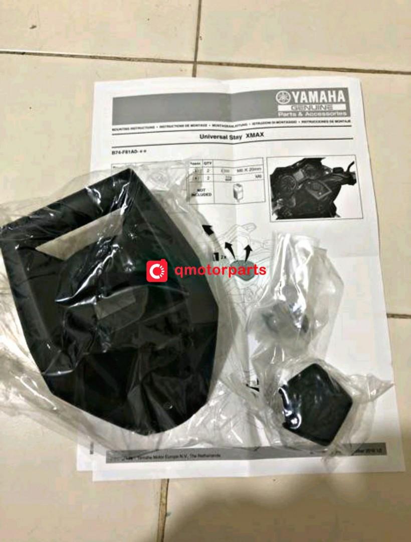 Yamaha Xmax X max Mounting Kit (100% Genuine parts), Motorcycles ...