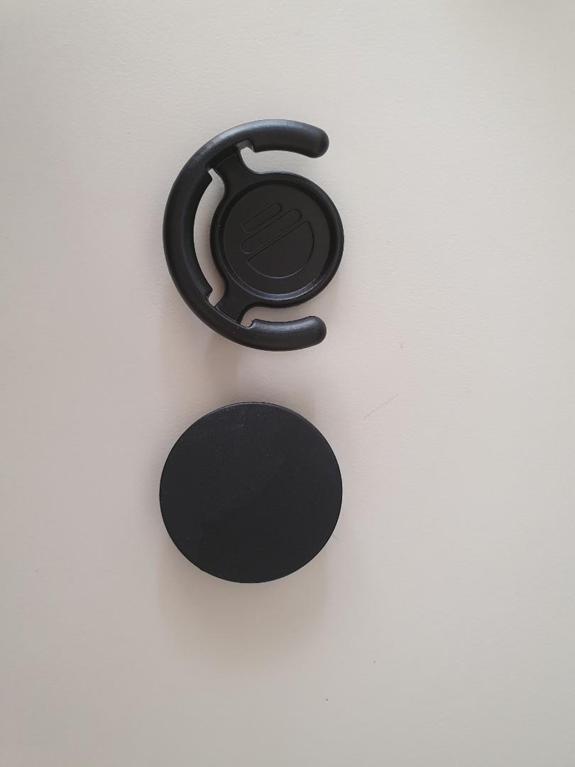 [ FREE normal mail] Black popsocket, Computers & Tech, Parts ...