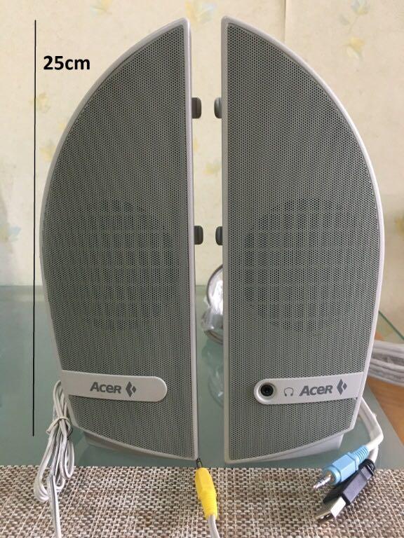 ACER 喇叭 / ACER SPEAKER, 音響器材, Soundbar、揚聲器、藍牙喇叭、耳擴 - Carousell