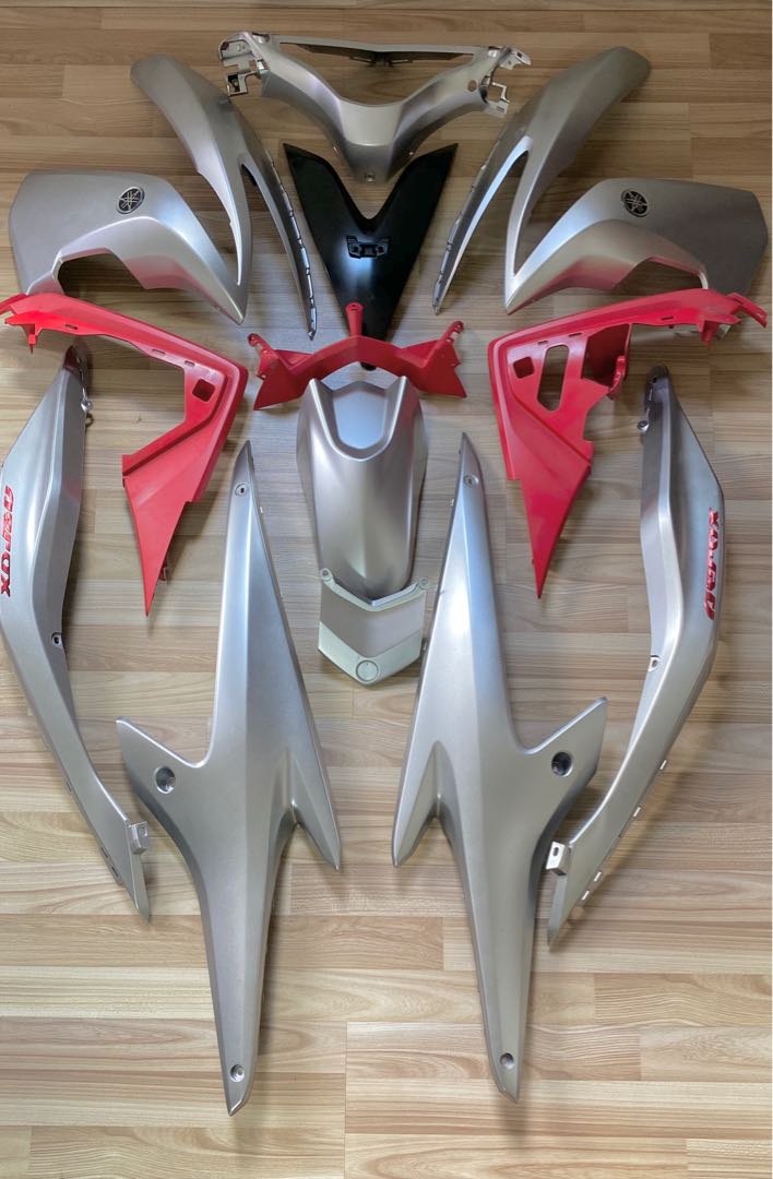 Aerox Ultraman Coverset, Motorcycles, Motorcycle Accessories on Carousell
