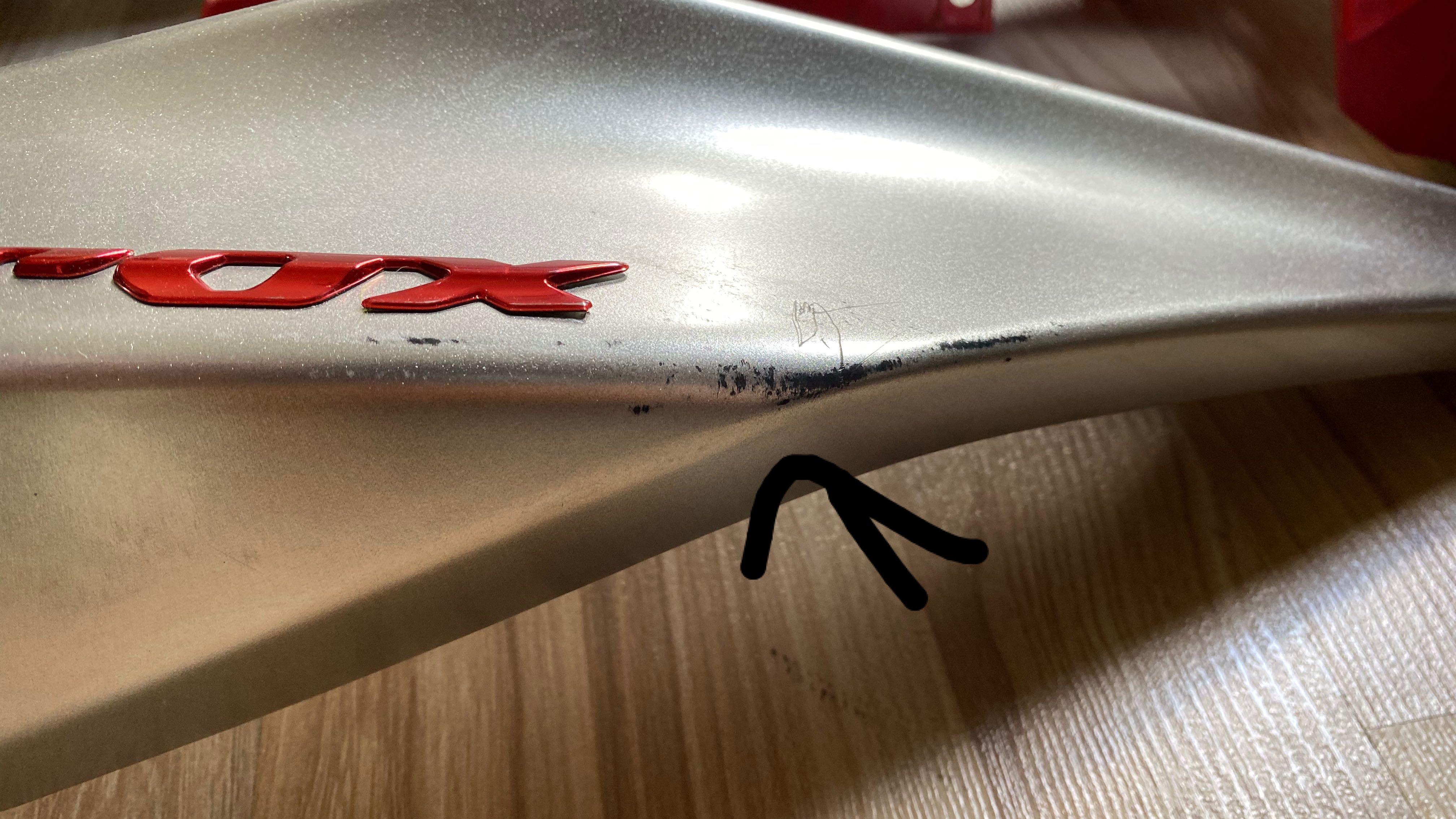 Aerox Ultraman Coverset, Motorcycles, Motorcycle Accessories on Carousell