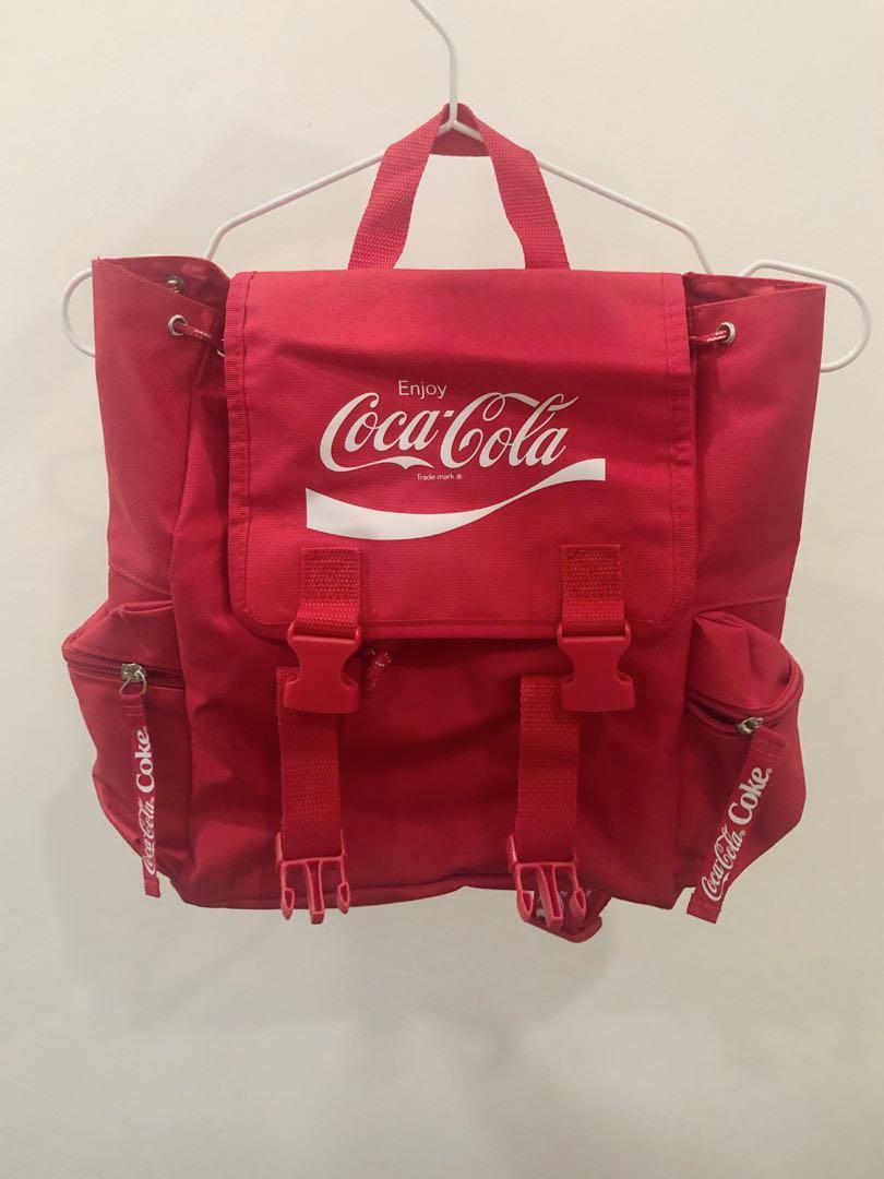 Authentic Coca Cola Backpack, Women's Fashion, Bags & Wallets ...