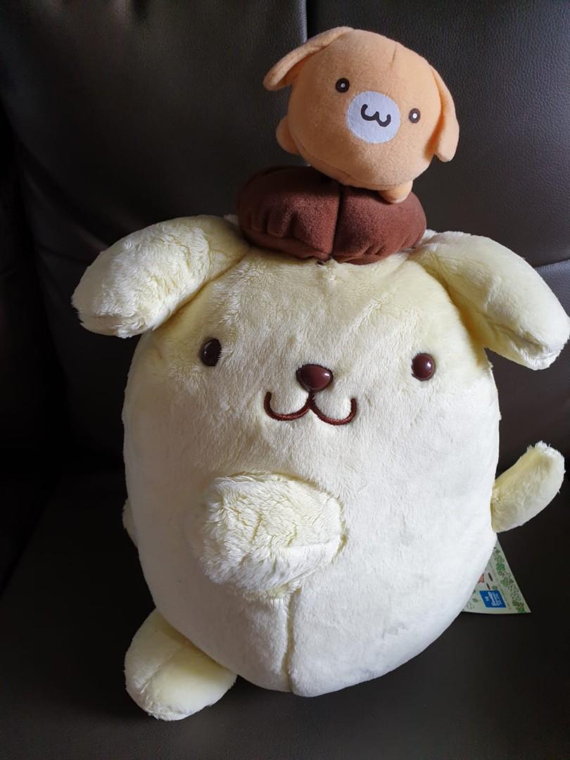 Authentic Pompompurin with Dog Plush (32cm), Hobbies & Toys, Toys ...