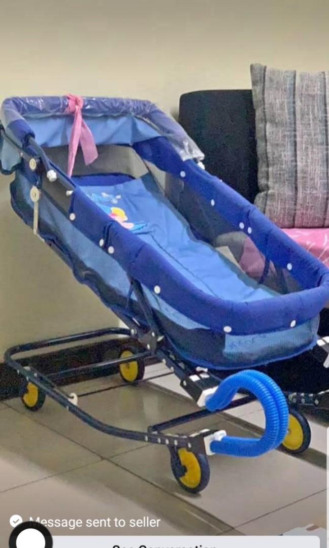 Baby rocker for baby boy, Babies & Kids, Going Out, Carriers & Slings ...