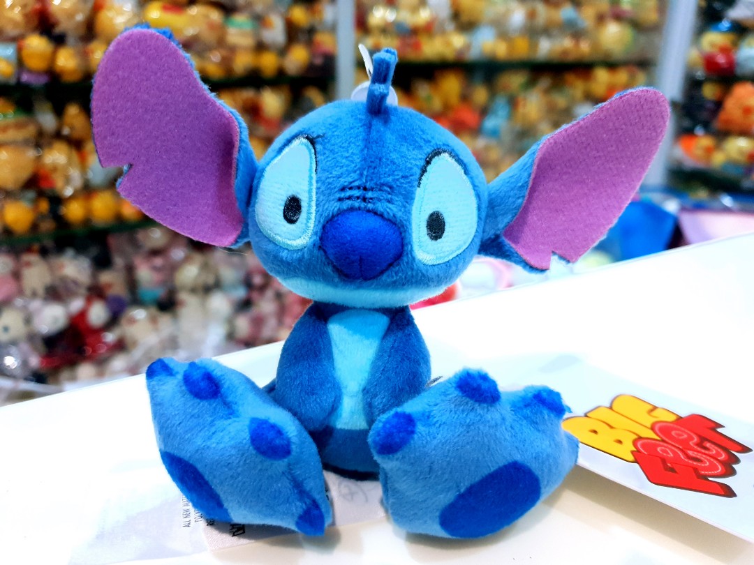 BN RARE Europe Disney Lilo & Stitch Tiny Big Feet Plush, Hobbies & Toys ...