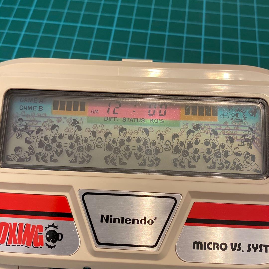 Boxing - Vintage 1984 Nintendo Game & Watch (Micro vs System), Vintage ...